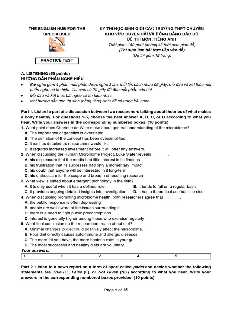 Devon Bombassei Practice Test Guide | PDF
