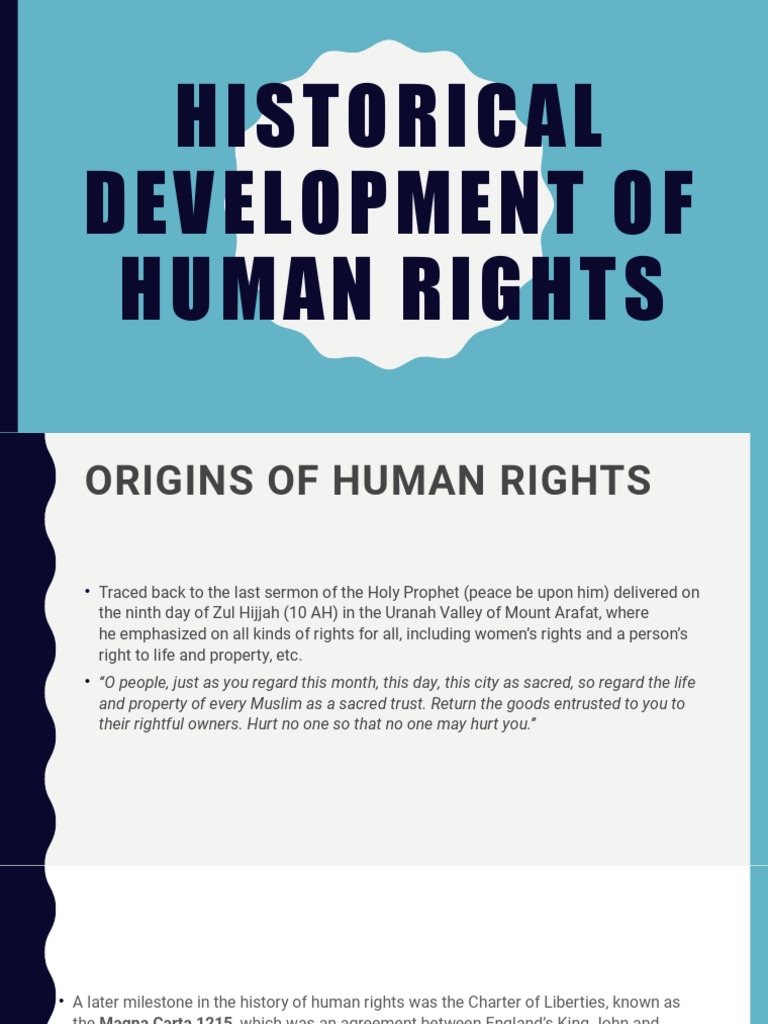 2 .Historical Development of Human Rights | PDF | Human Rights | Magna ...