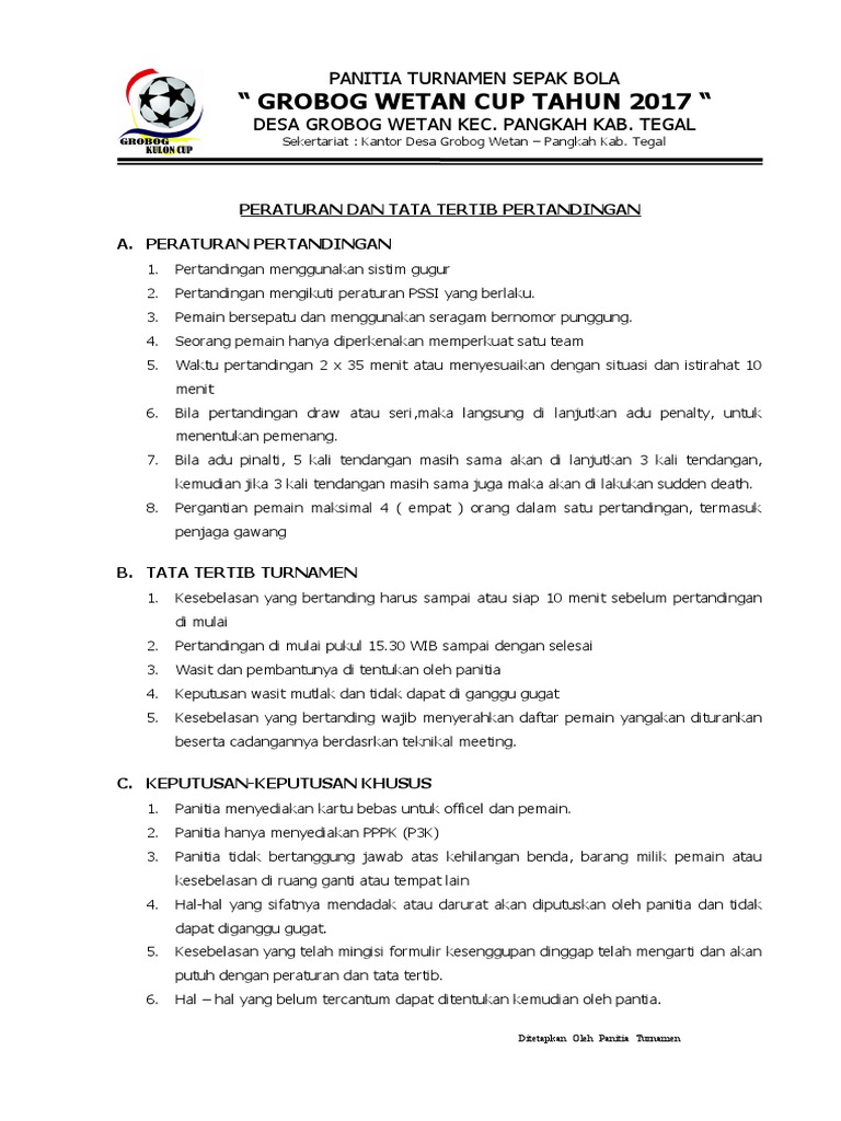 Peraturan Dan Tatib | PDF