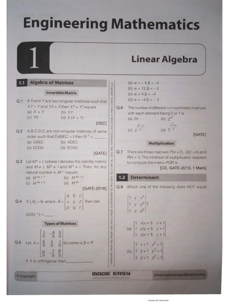 Engineering Mathematics | PDF