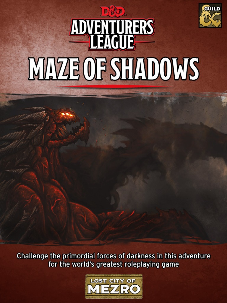 Maze of Shadows | PDF | Dungeons & Dragons