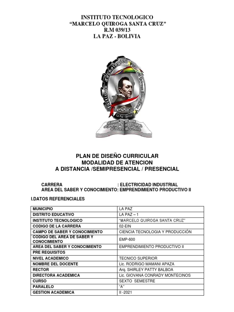 Emp-600 Emprendimiento Productivo Ii | PDF | Iniciativa empresarial ...