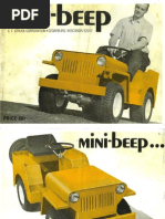 Beep Plans Complete | PDF | Axle | Screw