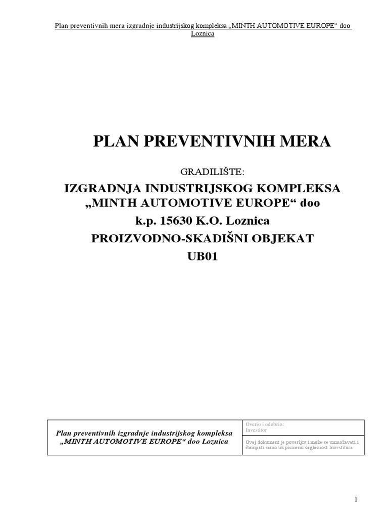 PPM Minth Automotive Phase 3,4 | PDF