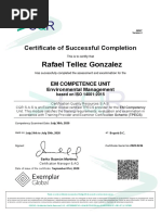 Certificado Documentacion Amts | PDF