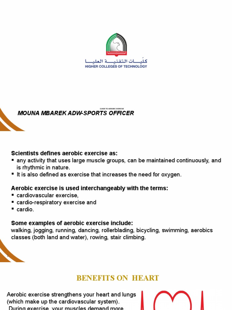 Guide To Aerobic Exercise | PDF | Aerobic Exercise | Physiology