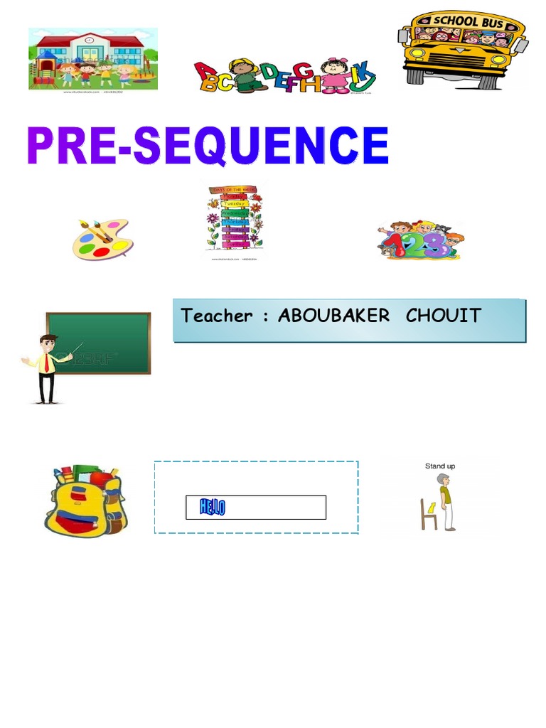 1 MS CHOUIT Aboubaker MS1 Pre Sequence | PDF | Learning | English Language