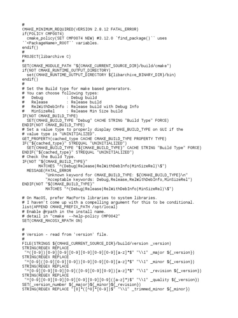 C Make Lists | PDF | Subroutine | Regular Expression