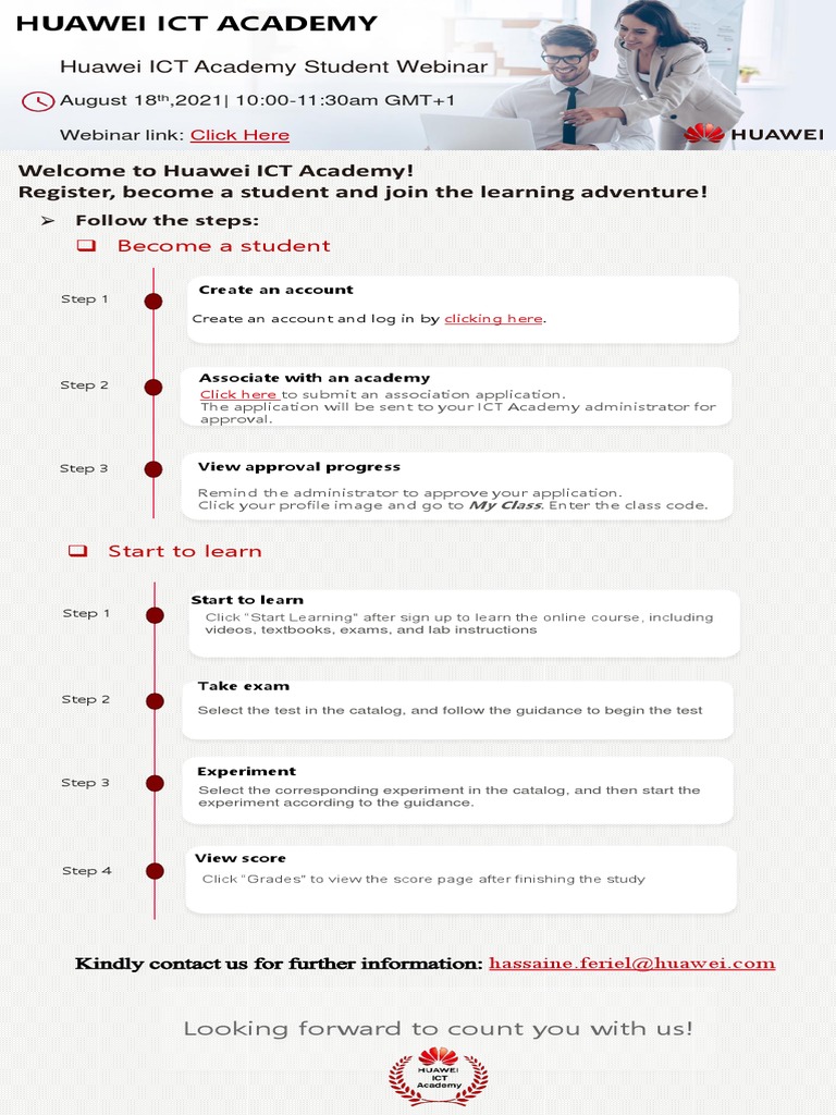Huawei ICT AcademyStudentsWebinar18!8!2021 | PDF