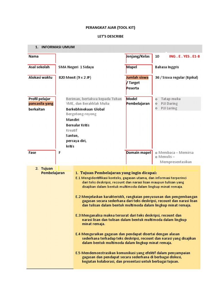 Modul Descriptive | PDF