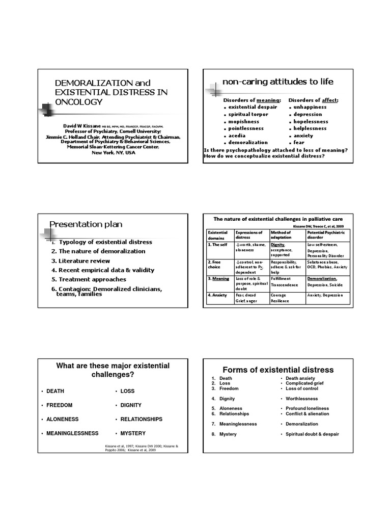 Demoralization in Psychology | PDF | Depression (Mood) | Major ...