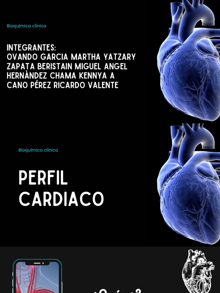 Perfil Cardiaco | PDF | Infarto de miocardio | Músculo cardíaco