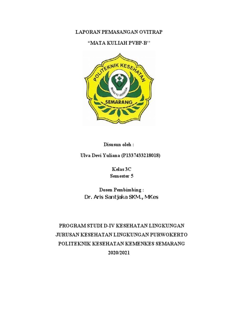 Pemasangan dan Pembuatan Ovitrap Nyamuk | PDF
