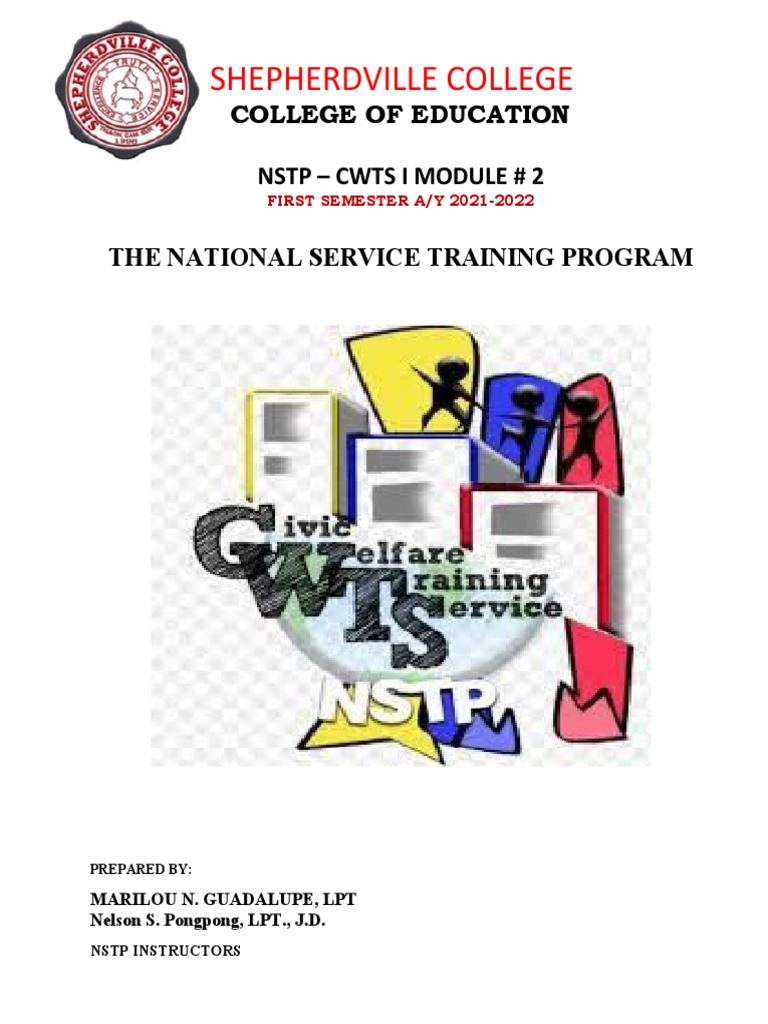 NSTP CWTS Module 2 | PDF