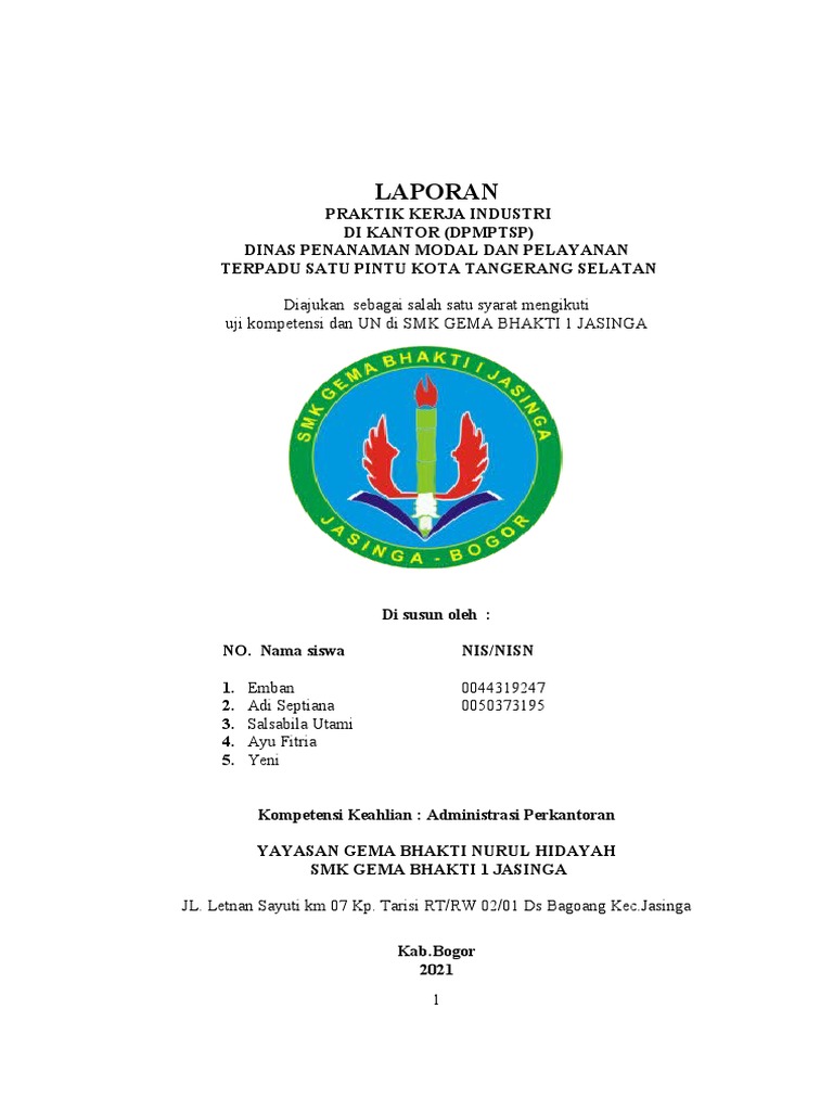 LAPORAN PKI DPMPTSP | PDF