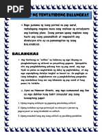 Balangkas Teoretikal | PDF