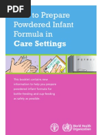 Similac Neosure Mixing Instructions - tcm1226-99943 | PDF | Health ...