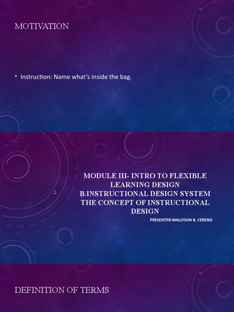 A Comprehensive Overview of Instructional Design Concepts, Models, and ...