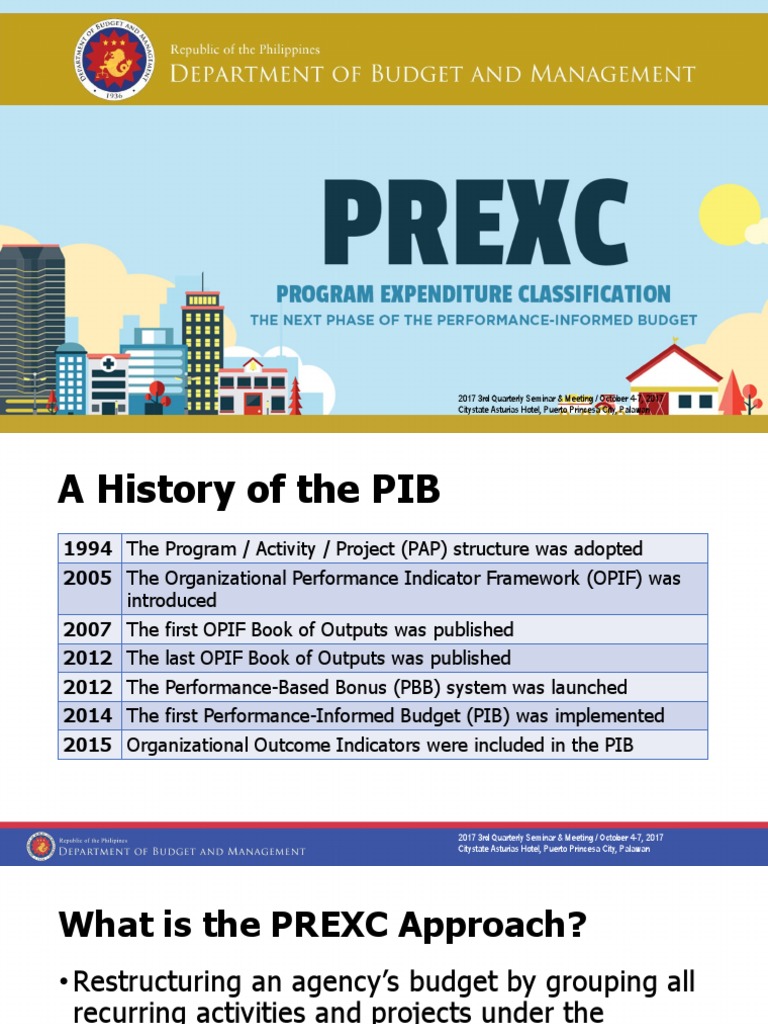 Understanding the PREXC Approach | PDF | Welfare | Budget