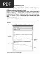 Writing Emails for B1 PET Exam | PDF | Human Communication | Cognitive ...