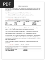 ACC 101 - Accounts Receivable Sample Problems | PDF | Bad Debt | Economies