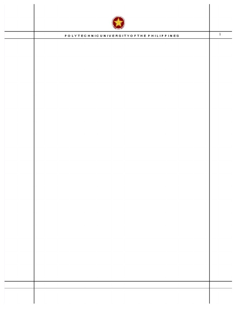 Template - PUP | PDF | Social Science | Self-Improvement