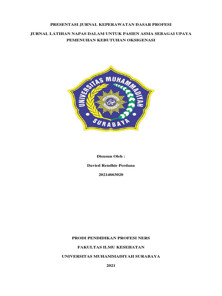 KDP - Pres Jur Pengaruh Napas Dalam - 20214663020-Di | PDF