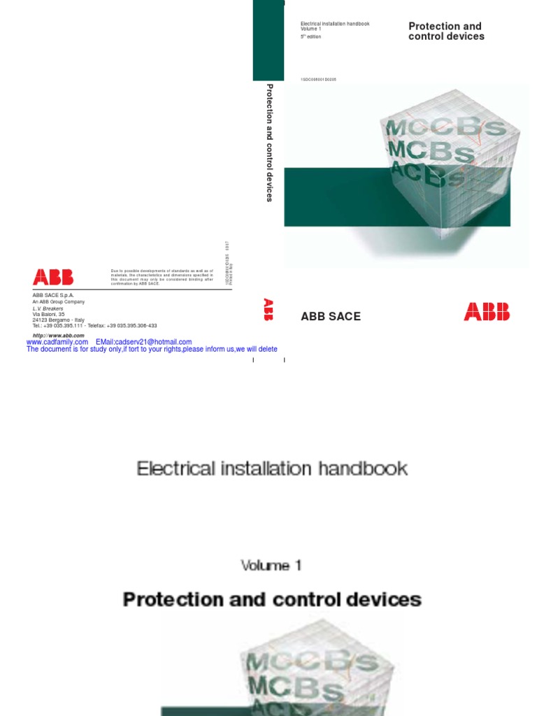 ABB Electrical Installation Handbook I (2007) | PDF | International ...