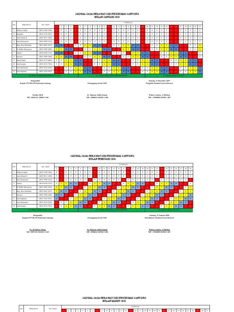 Jadwal Igd 2020 | PDF