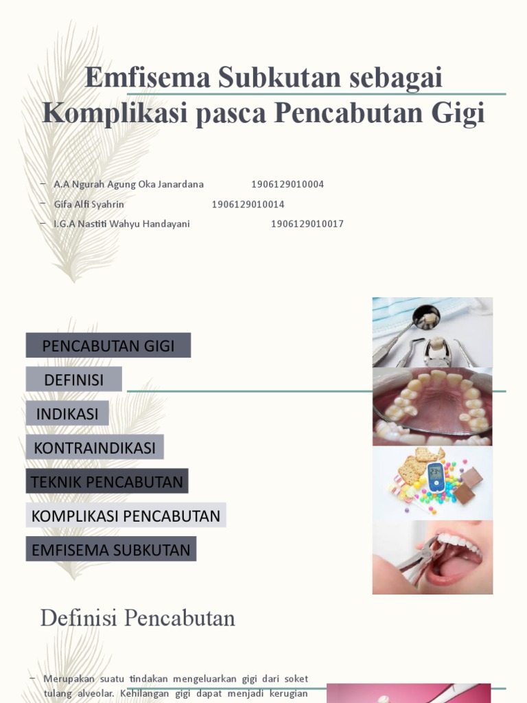 PPT Emfisema Subkutan BM | PDF