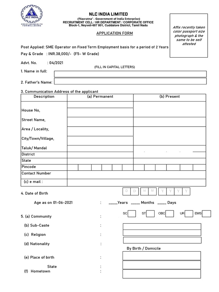 Application Format For SME Operators Final | PDF | Justice | Crime ...