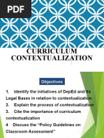 Contextualization and Localization | PDF | Learning | Curriculum