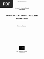 Boylestad (Introduccion A Analisis de Circuitos) - Solucionario - 10ma Edición | PDF