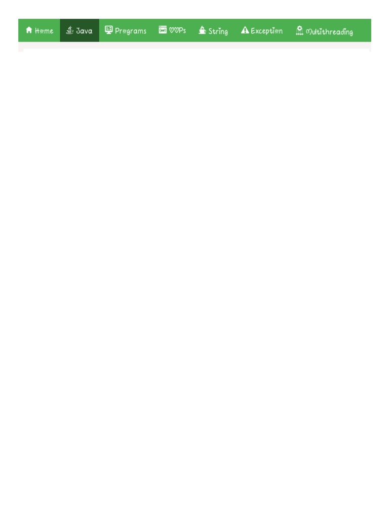 Java Control Statements - Control Flow in Java | Download Free PDF ...