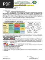 G12 Entrep Module 2 | PDF | Entrepreneurship | Business