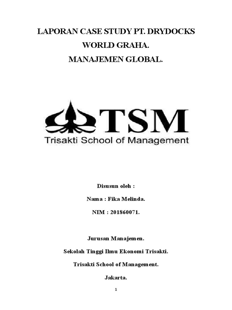 Contoh Laporan Case Study | PDF Contoh Laporan Case Study | PDF