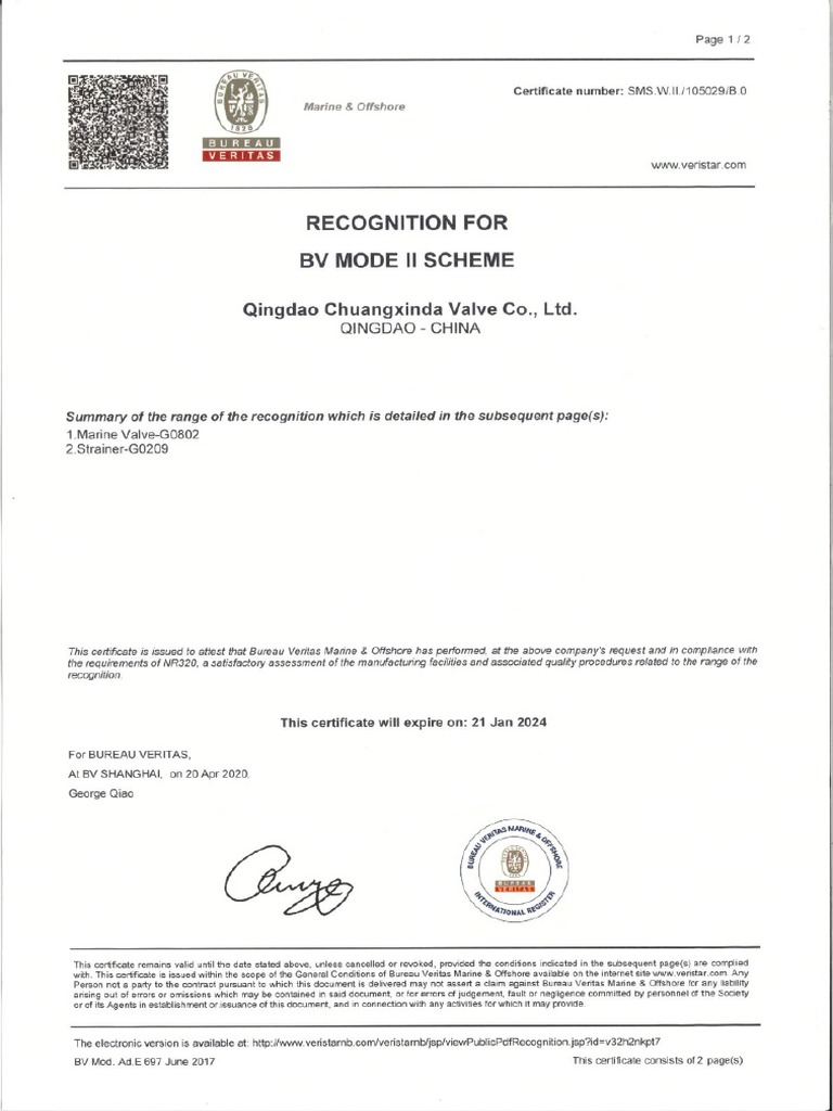 BV Type Approval | PDF