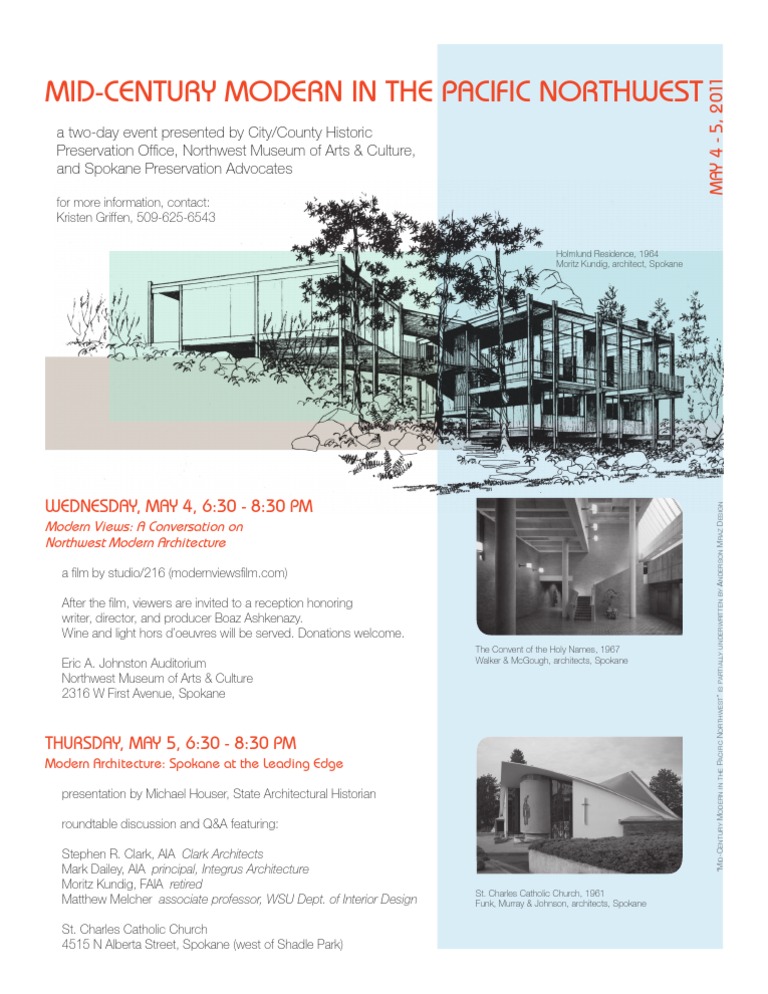 Mid-Century Modern Event in Spokane | PDF | Social Science