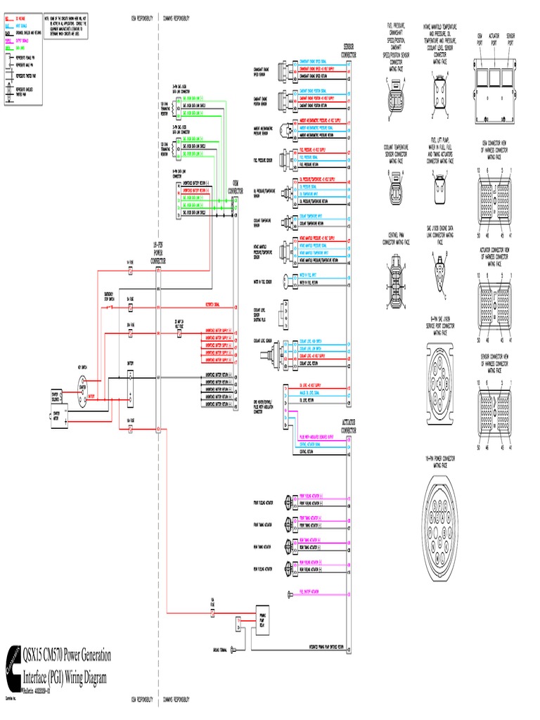 QSX15 CM570 Power Gen 4022029 Rev 1 | PDF