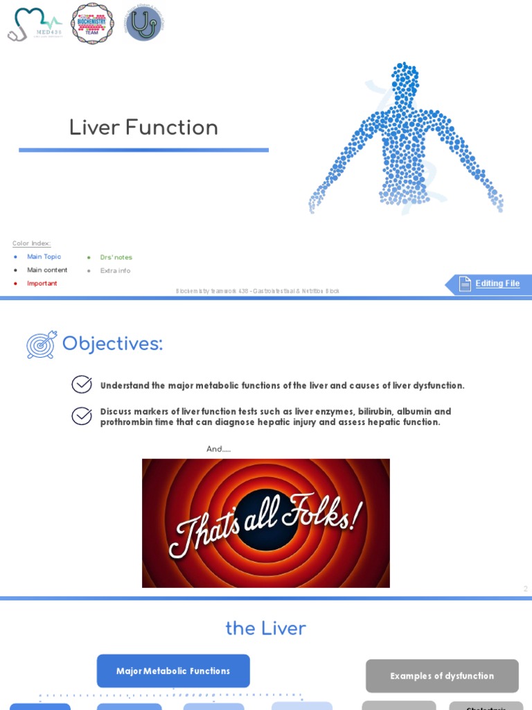 Liver Function: DRS' Notes | PDF | Hepatitis | Liver
