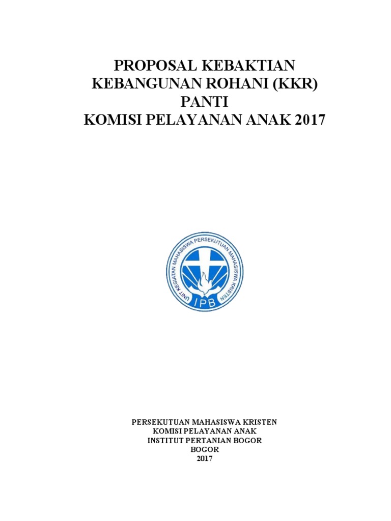 Proposal KKR 2017 New | PDF