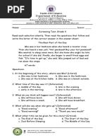 Grade 4 Piece Choral Reading | PDF