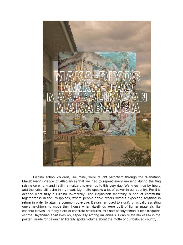 Philippine National Motto | PDF