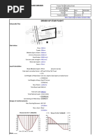 Chequered-Plate CALCULATION | PDF | Bending | Beam (Structure)