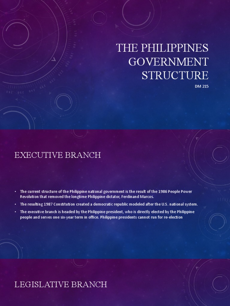 The Philippines Government Structure | PDF | Judiciaries | Legislature