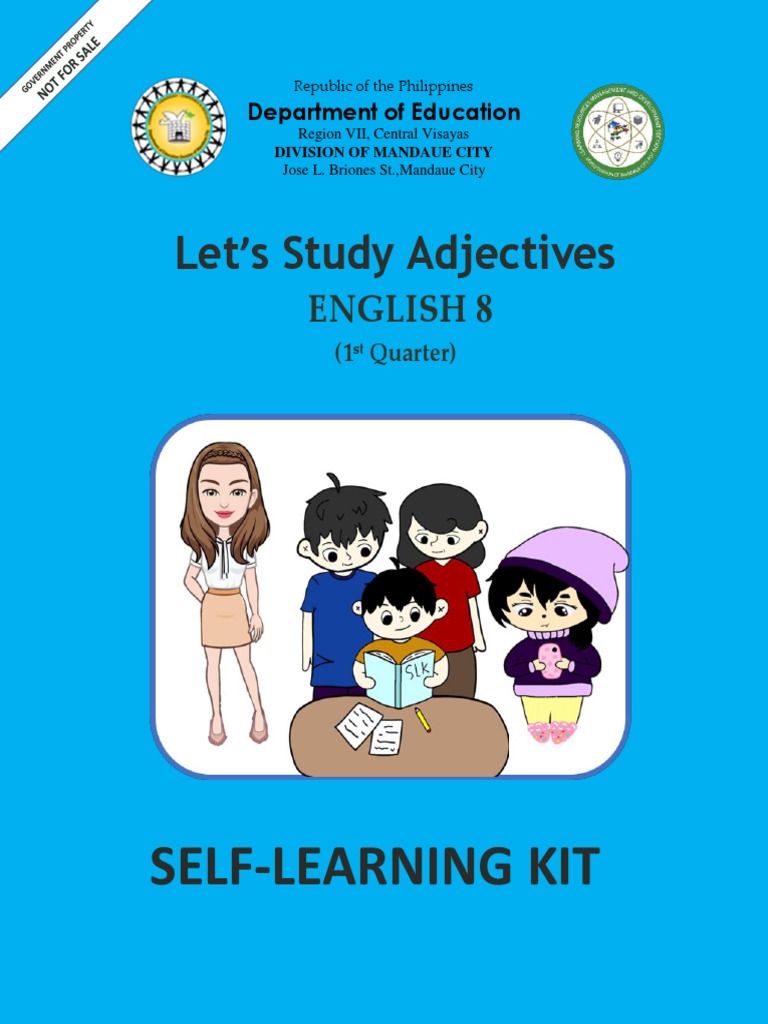 Let's Study Adjectives: Self-Learning Kit | PDF | Adjective | Sentence ...