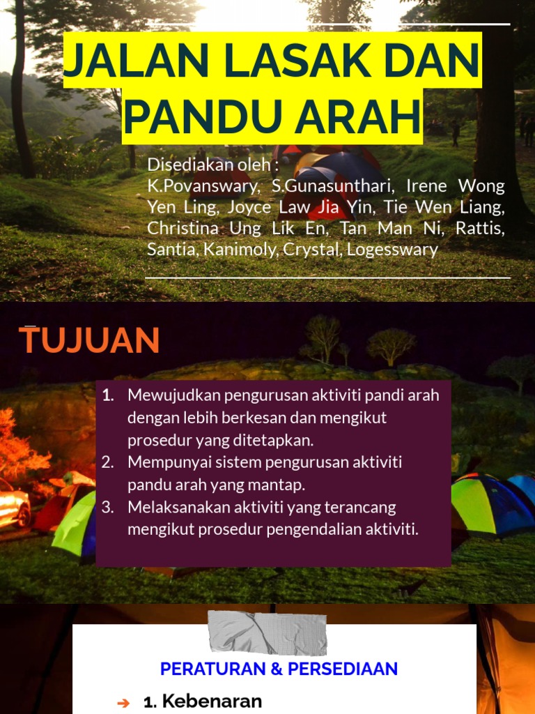 Jalan Lasak Dan Pandu Arah | PDF