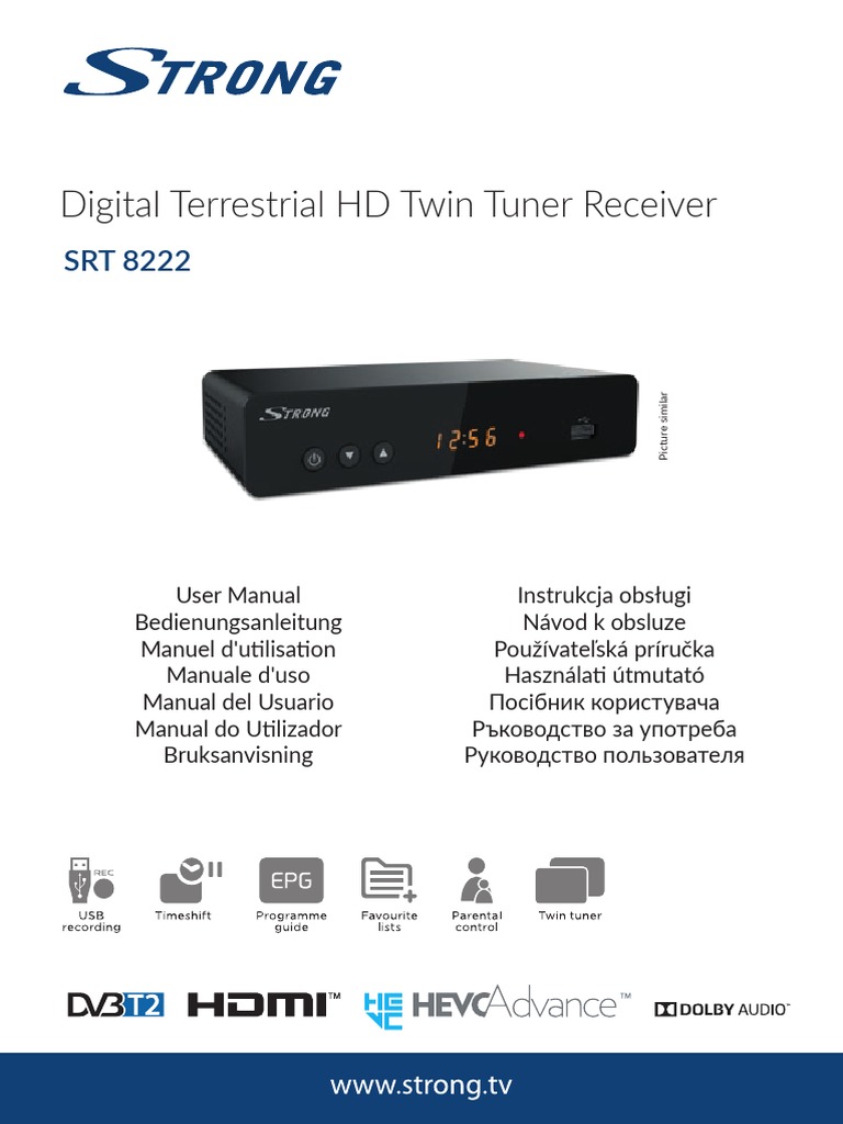 Digital Terrestrial HD Twin Tuner Receiver | Download Free PDF | Hdmi | Usb