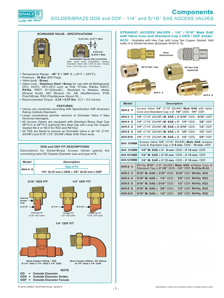 SOLDER or BRAZE ODS & ODF | PDF | Pipe (Fluid Conveyance) | Building Engineering