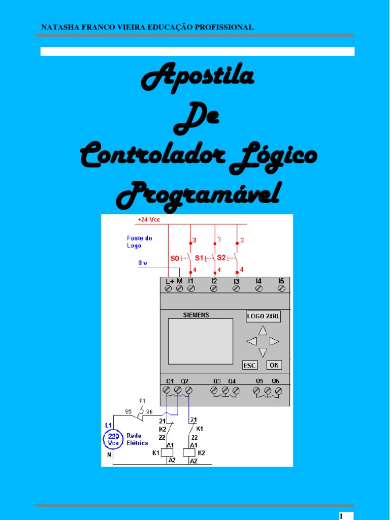 Apostila De Controlador Logico Programavel Pdf Controlador Lógico